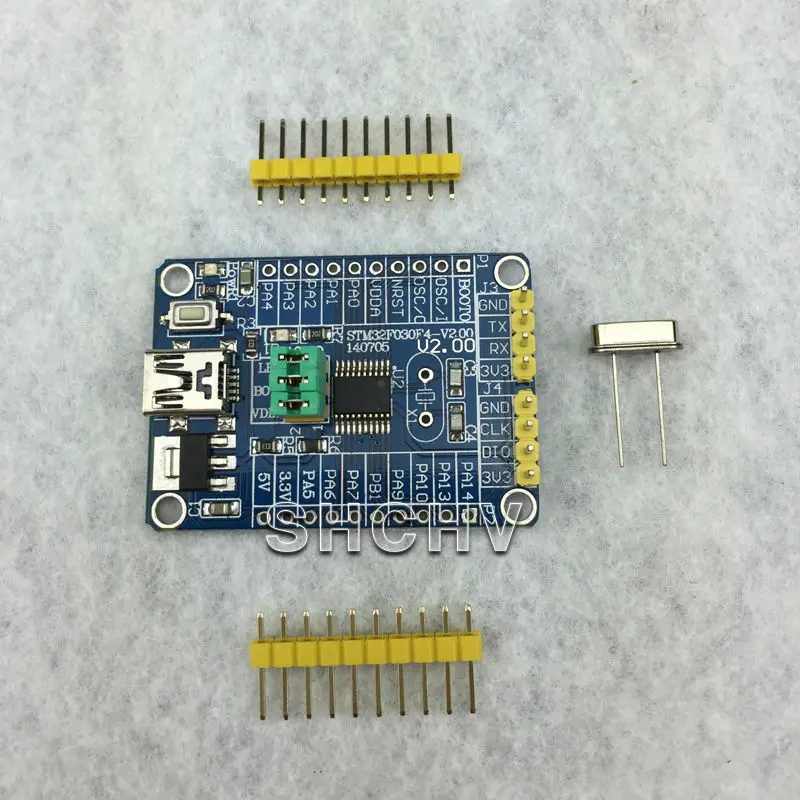 모든 포트 IO 유도 STM 32f030 개발 보드 시리얼 다운로드를 부팅 선택 SWD stm32 learing 보드 무료 배송 ...