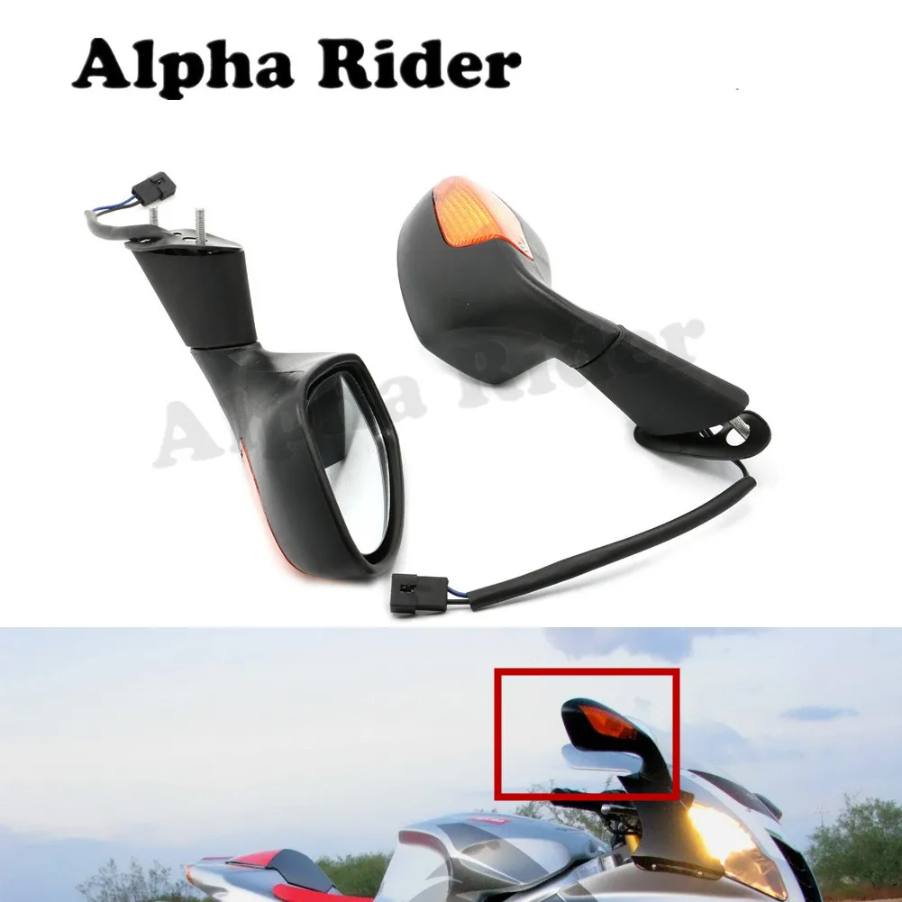 For Aprilia Rsv1000 2014 2008 Rsv 1000r Mille 2004 2007 Rearview