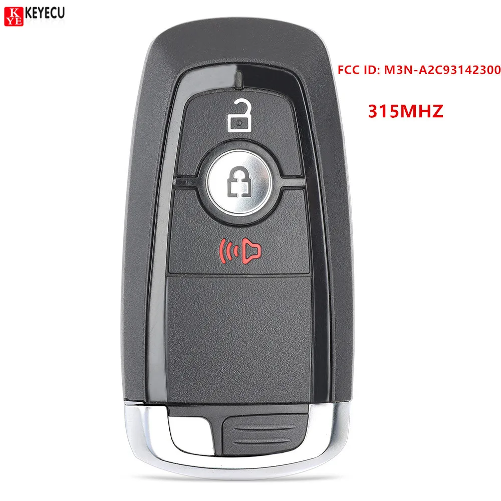 Keyecu Replacement Smart Remote Key Fob 315MHz for Ford Edge Fusion ...