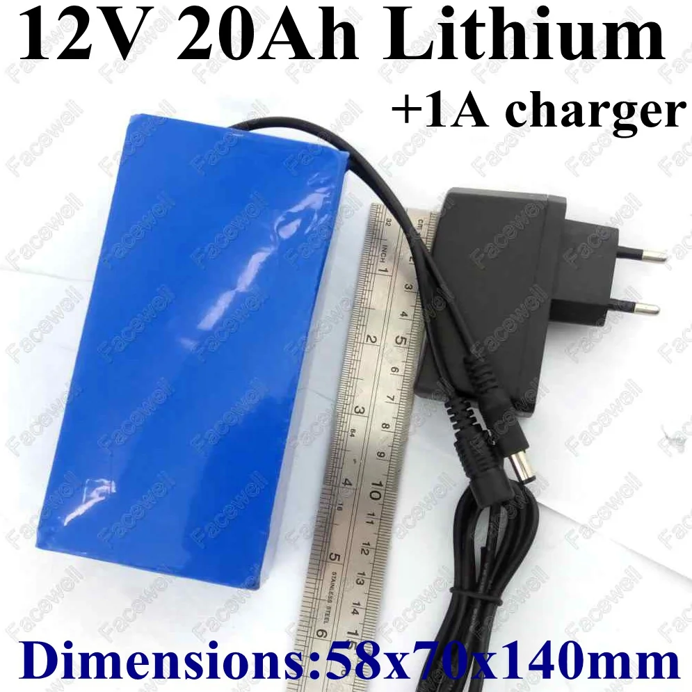 Online Buy Wholesale 12v 20000mah lithium battery pack from China 12v ...