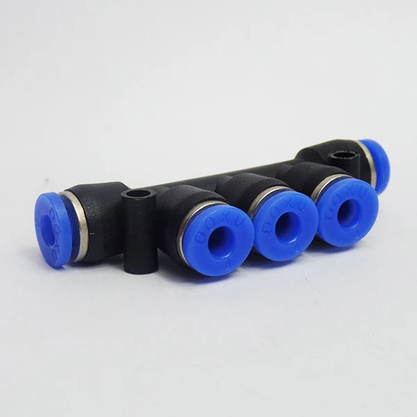 PK4-PK6-PK8-PK10-PK12mm-Pneumatic-5-Way-Connector-Quick-Fitting ...
