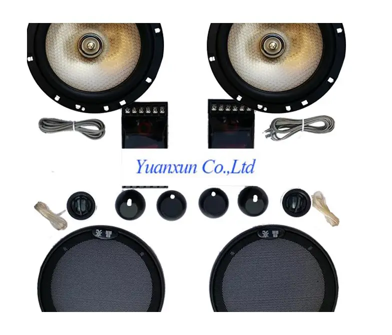 6.5 inch fever car audio speaker package tweeter Host Direct Push lossless subwoofer one hundred ...