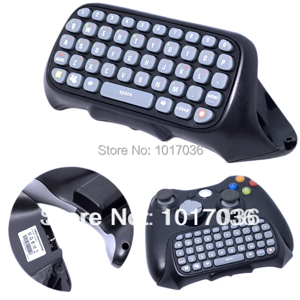 Alta qualidade ABS texto Keyboard mensageiro Chatpad teclado para Xbox ...