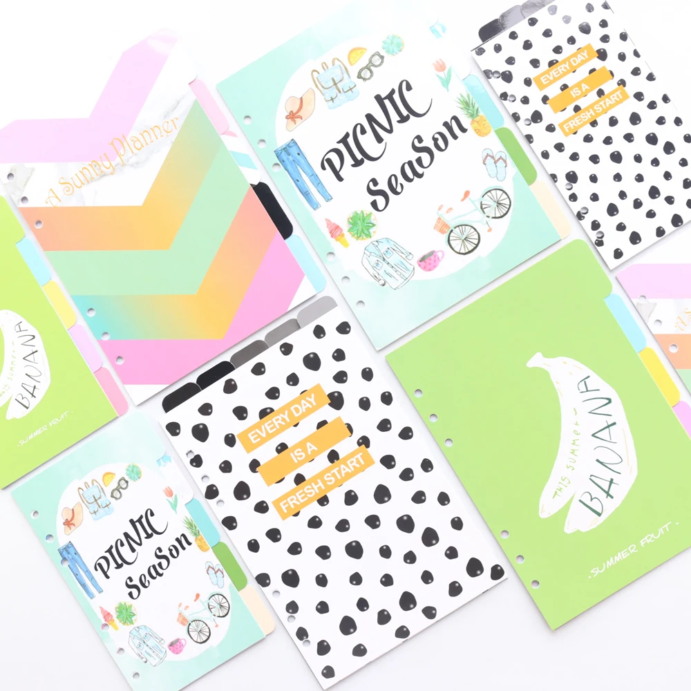 Domikee novo bonito escola estudante dos desenhos animados 6 buracos ...