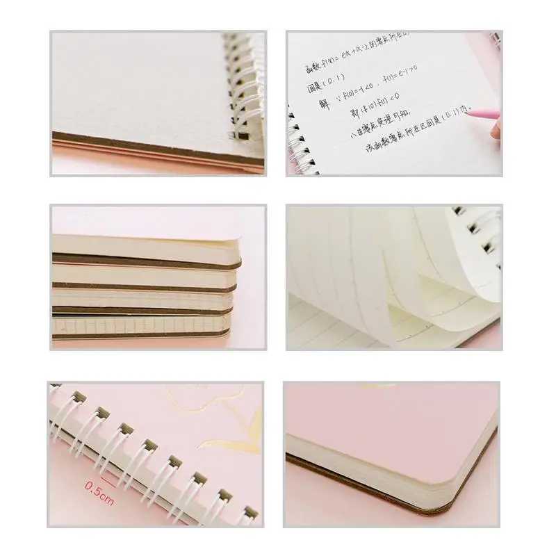 Cherry Blossom Season Coil Notepad Sakura Office Stationery Bullet ...