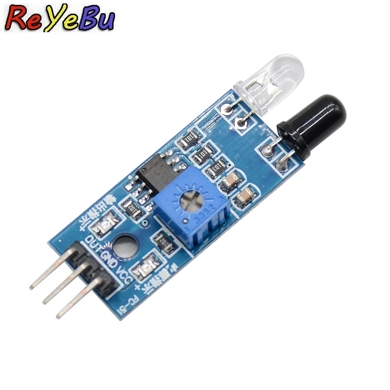 1Pce 3pin IR Infrared barrier Module car obstacle avoidance obstacle ...