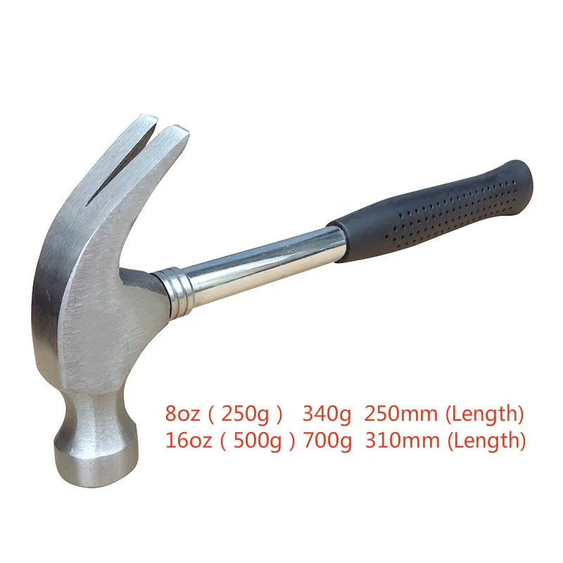 8oz 16oz steel hammers small martillo claw hammer tools car window ...