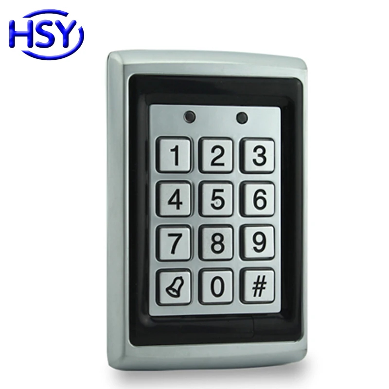 Hsy Metal Case Standalone Keypad Access Control Rfid Proximity Id Em Card Keytags Single Door