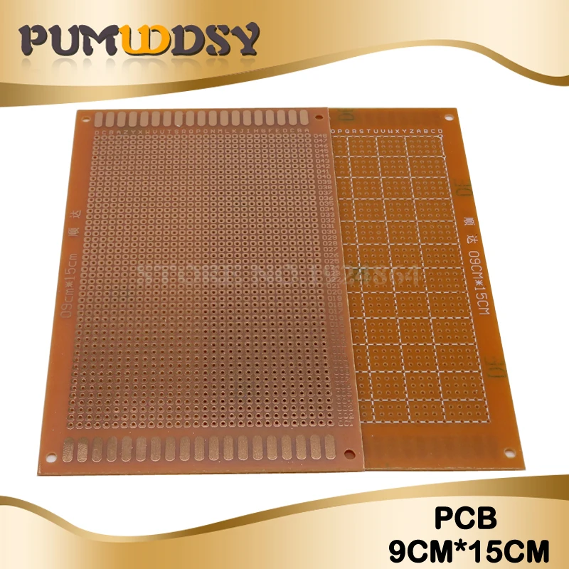 2PCS 9x15cm 9*15 DIY Prototype Paper PCB Universal Experiment Matrix ...
