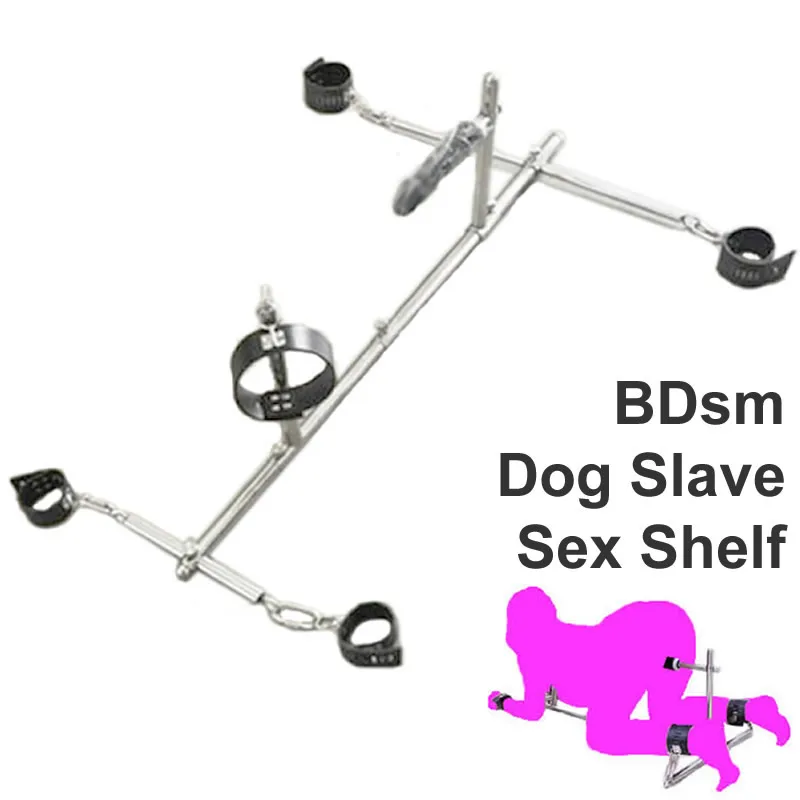 Adult Game Sex Slave Restraint Bdsm Bondage Steel Bondage Restraints