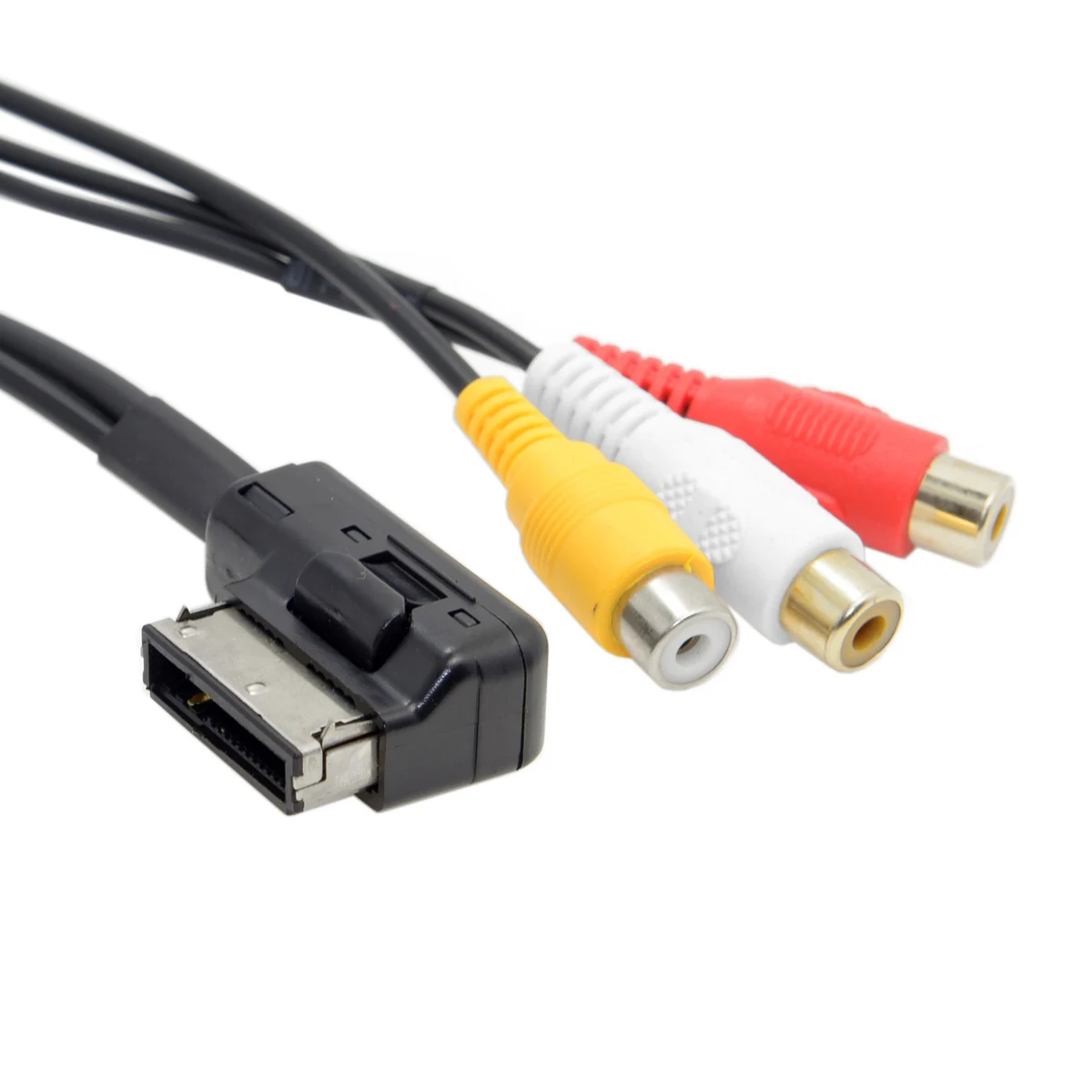 CY AMI MMI to 3 RCA Audio Video Cable Female DVD Video and Audio Input ...