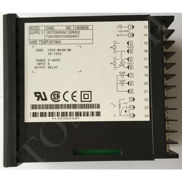RKC CH402 intelligent PID digital temperature controller temperature ...