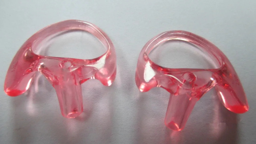 200pcs Silicone Earloop Earmolds Ear Mold For Acoustic Air Tube ...