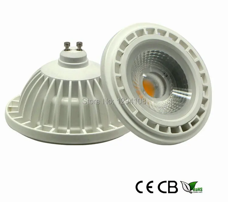 15w Dimmable LED COB Bulb GU10/AR111 G53 Lamp Warm white,Cool white 30 ...