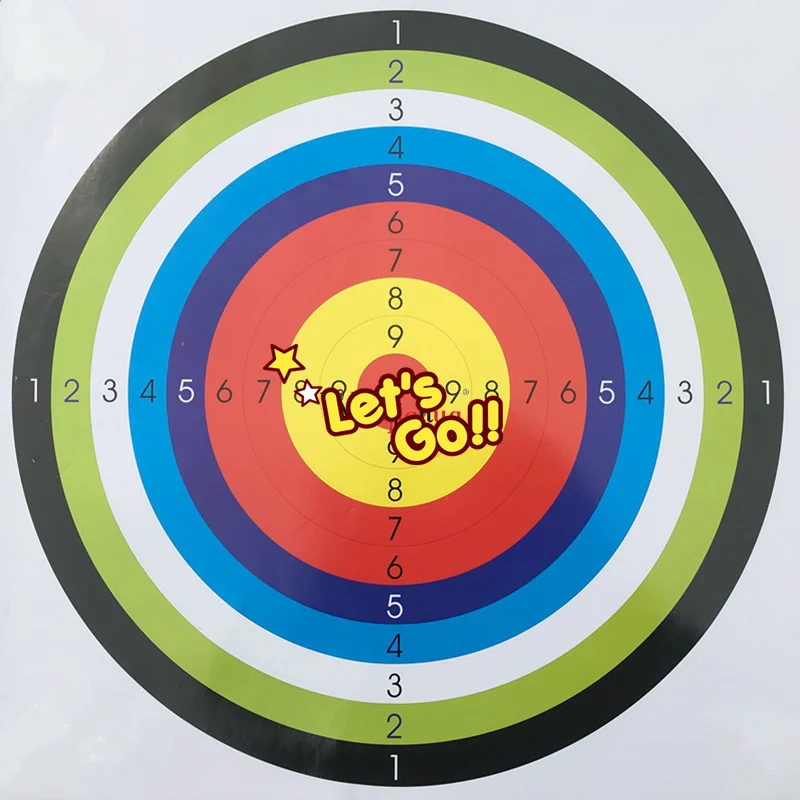 10 pcs target paper shooting target Paper practice shooting Paper ...