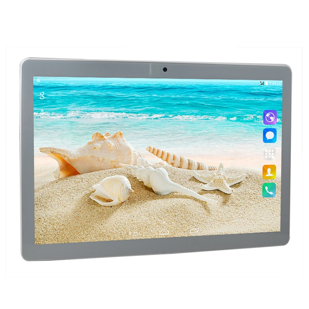 IPS 1280*800 10.1 de polegada T10 3G Dual Sim Phone Call Tablet PC 1G ...