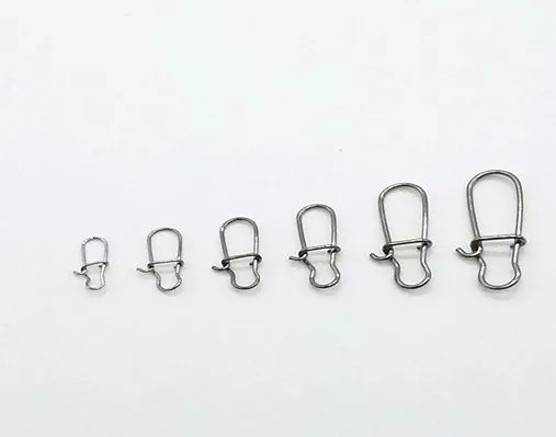 50 stücke Süchtig Snap Edelstahl Angeln Barrel Swivel Sicherheit ...