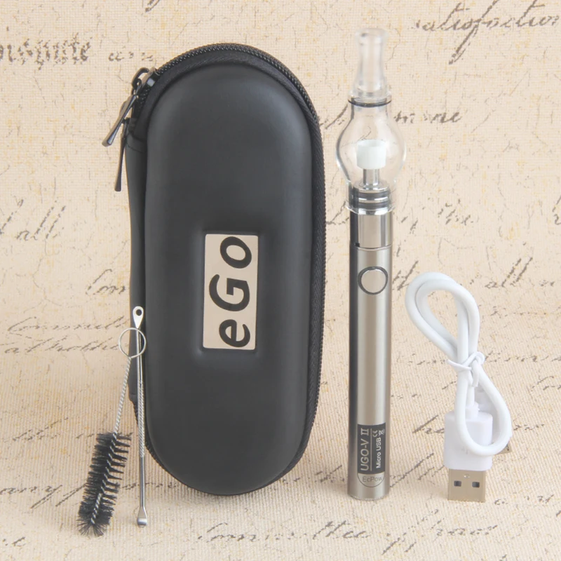 UGO-V II Battery Glass Globe Atomizer Electronic Cigarette Ego Starter ...