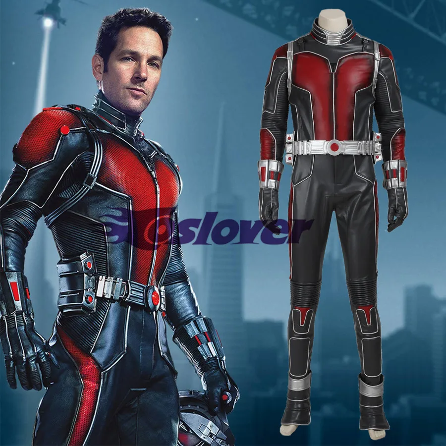 Ant Man Movie Cosplay Costume Superhero Scott Lang Halloween Christmas ...