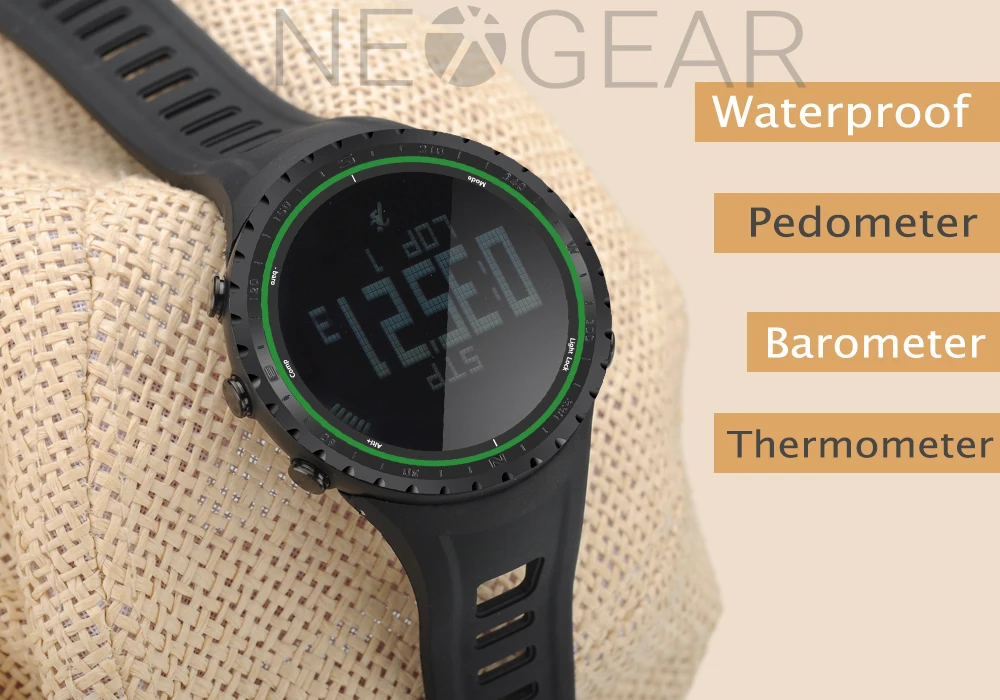 Купить оригинальный sunroad fr801 спортивные часы, водонепроницаемый ...