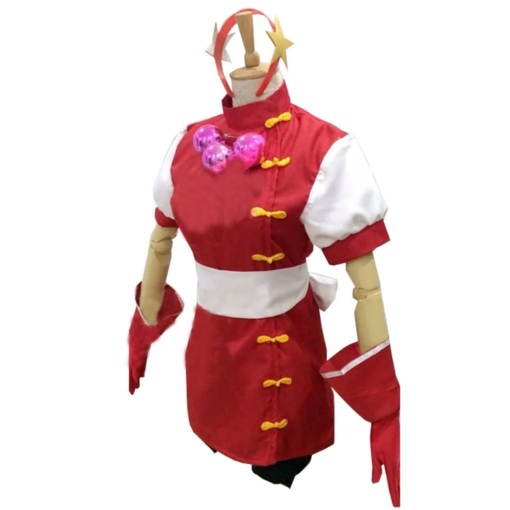 2021 The King of Fighters Athena Asamiya Red And White Cosplay Costume ...
