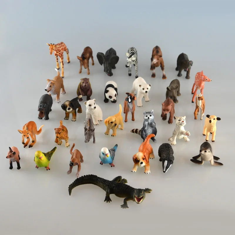 Miniature Plastic Animals