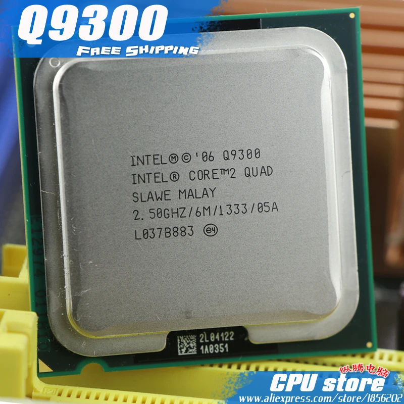 Processador de cpu intel core 2 quad q9300 (2.5 ghz/6 m/1333 ghz ...