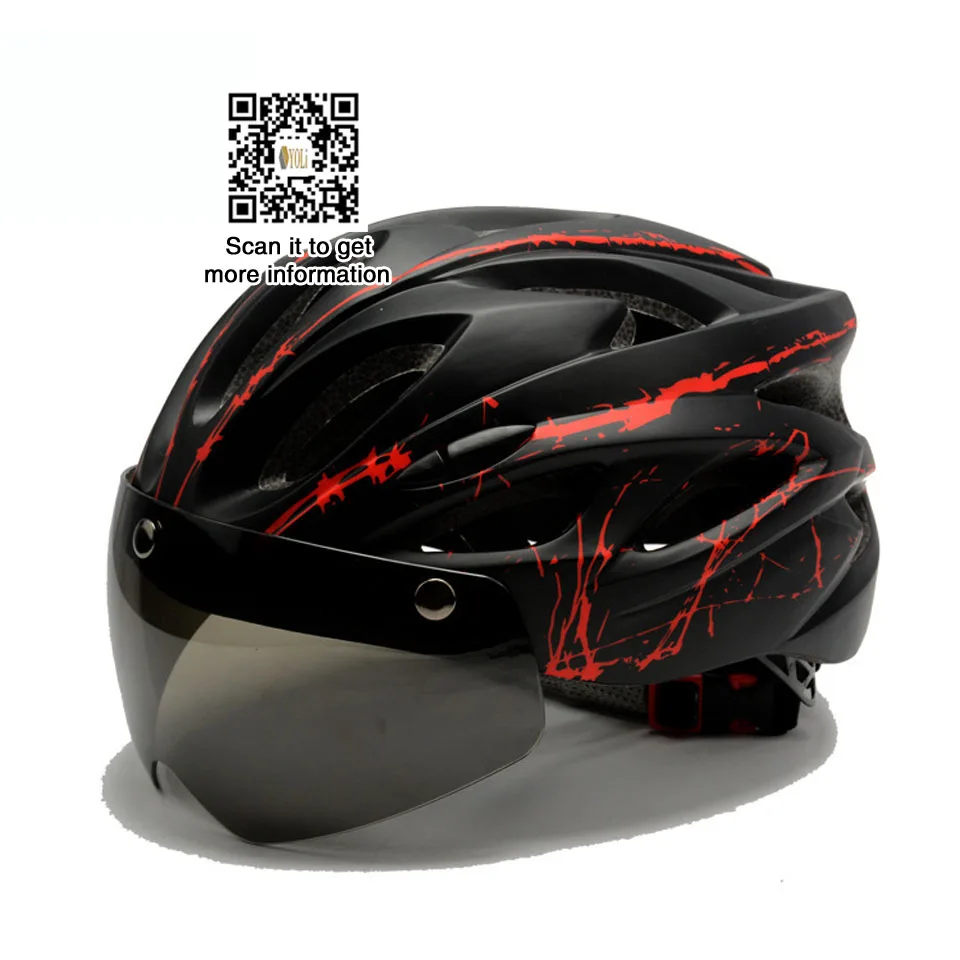 Outdoor riding EPS halmet cycling equipment integrally molded helmet ...
