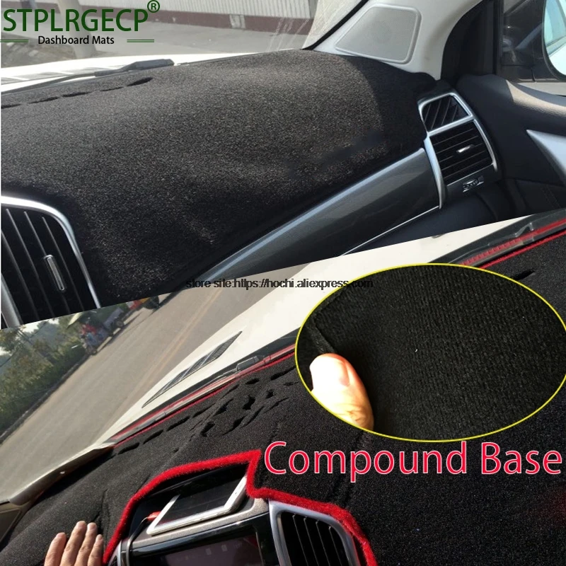 STPLRGECP-double-layer-Black-Dash-Mat-For-Great-wall-Haver-H9-Dashmat ...