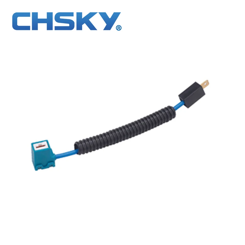 Excellent heat corrosion resistance bend type H1 bulb connector male ...