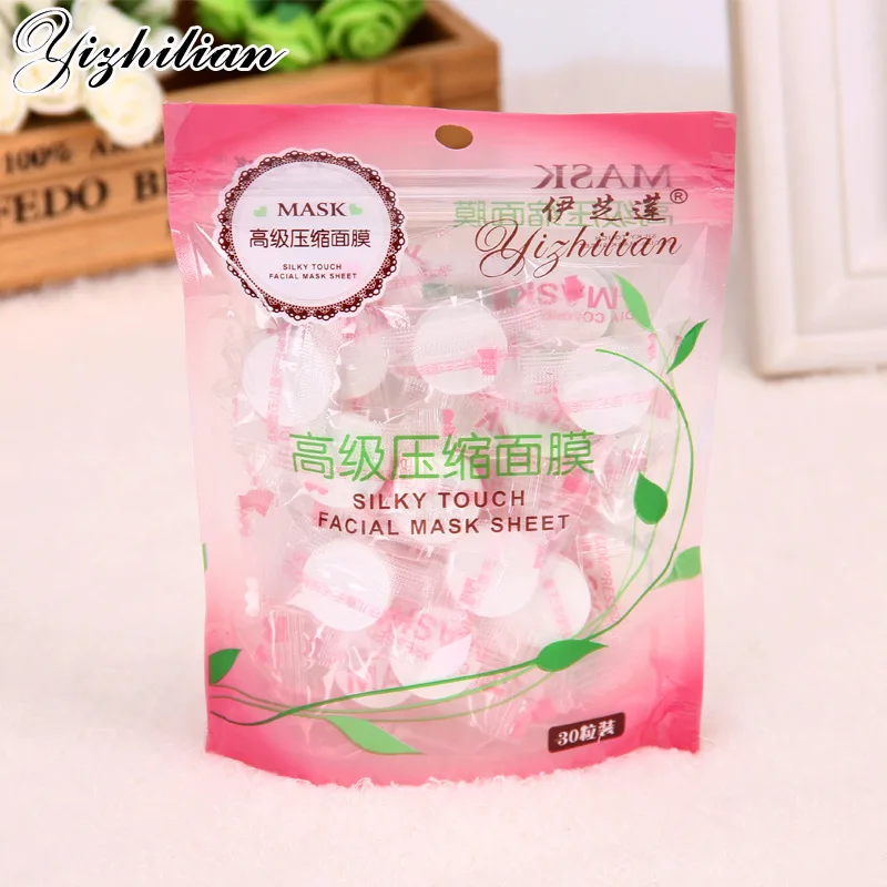 30pcs/pack High grade Compressed Facial Face Mask Women Beauty DIY ...