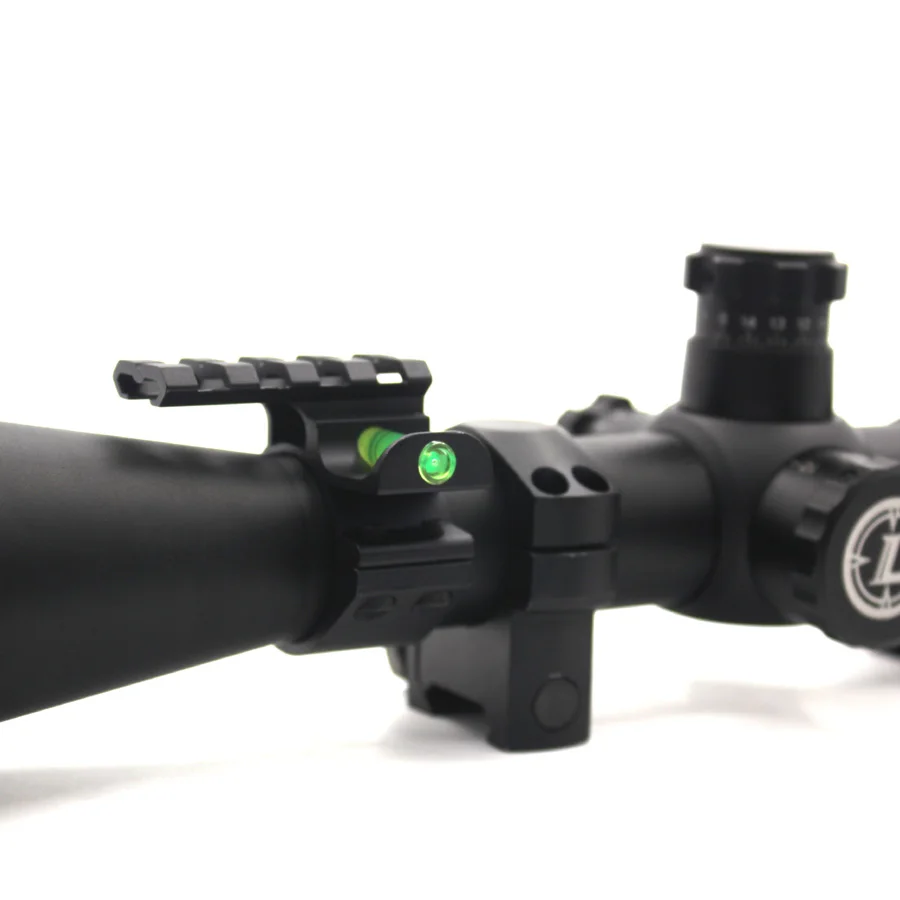 1 Inch Picatinny Rifle Scope Ring Mount With Bubble Level 1-Inch Rifle ...