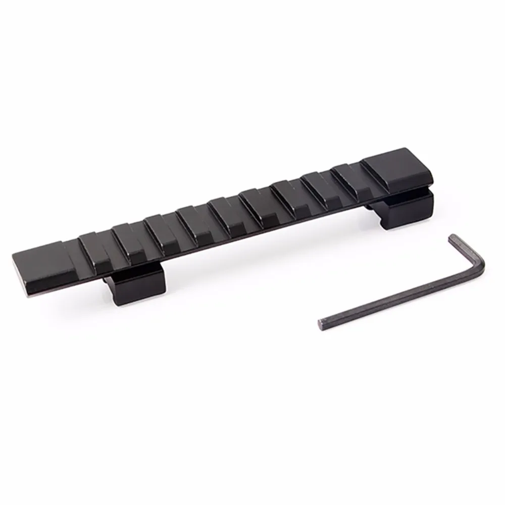 11mm Dovetail Tactical Rail to 21MM Picatinny Weaver Rail Base Riser ...