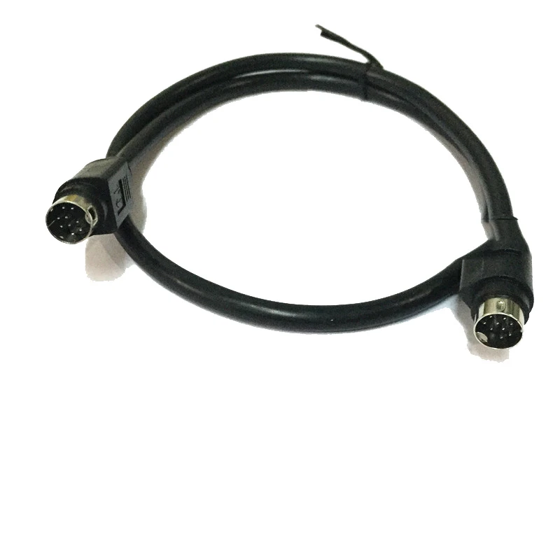 New Mini Din 9 Pin To Md 9p M/m Adapter Cable Audio Video Wire 2 Meters ...