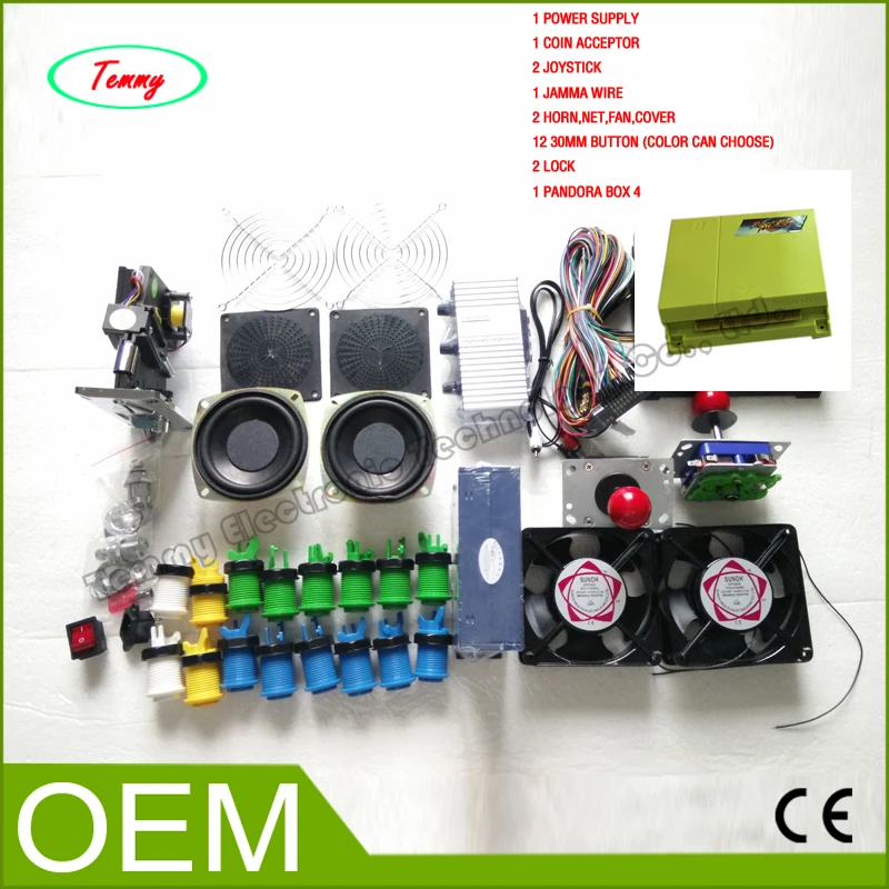 Aliexpress.com : Buy Arcade parts Bundles Kit with 645 in 1 pandora box ...