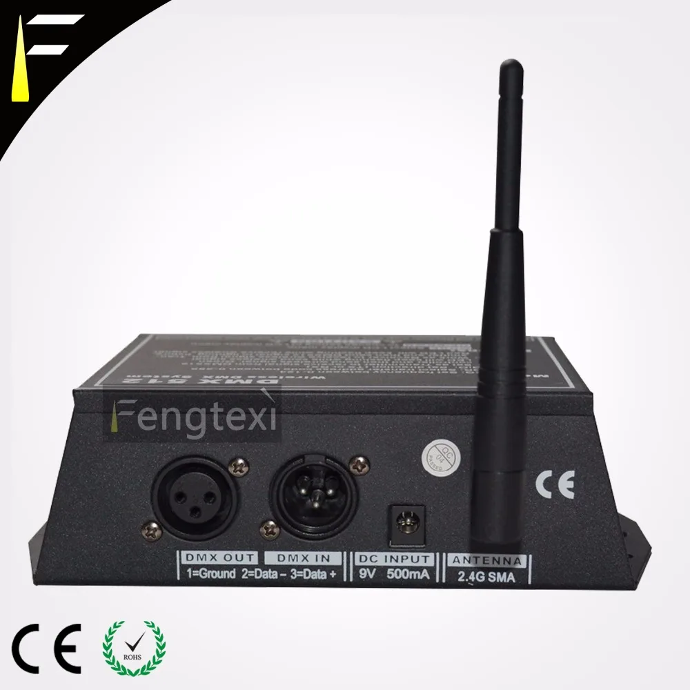 Dmx512ワイヤレス信号トランス,2.45ghz周波数,250m,伝送距離|dmx512 wireless|wireless ...
