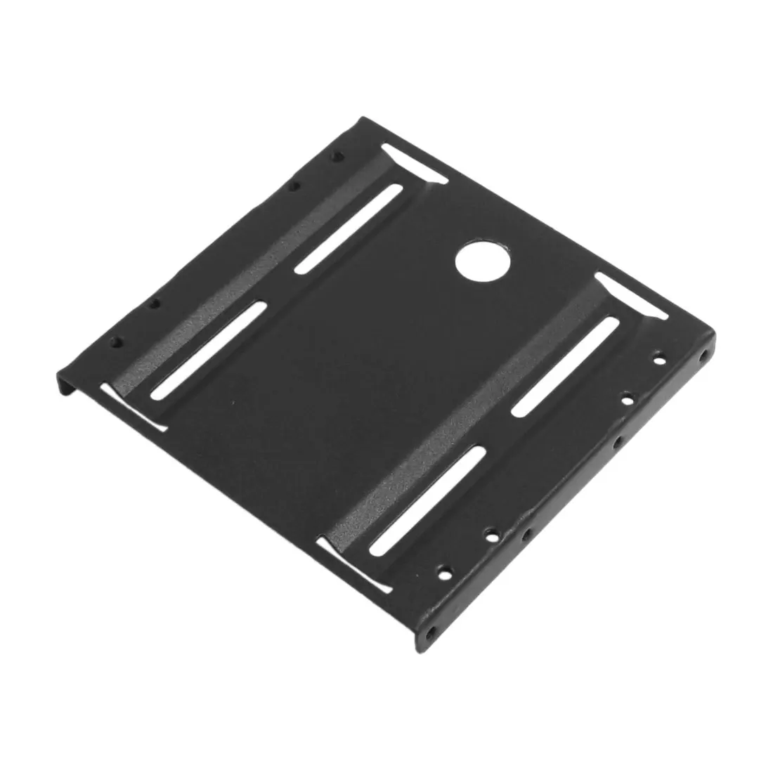 UXCELL Black Metal 2 5 To 3 5 Atx Ssd Mounting Adapter Bracket Holder uxcell-black-metal-2-5-to-3-5-atx-ssd-mounting-adapter-bracket-holder