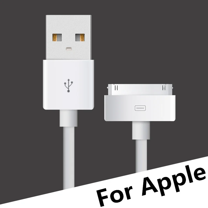 Original For iphone 4 Cable 30 pin Charger Adapter Original USB Cabel ...