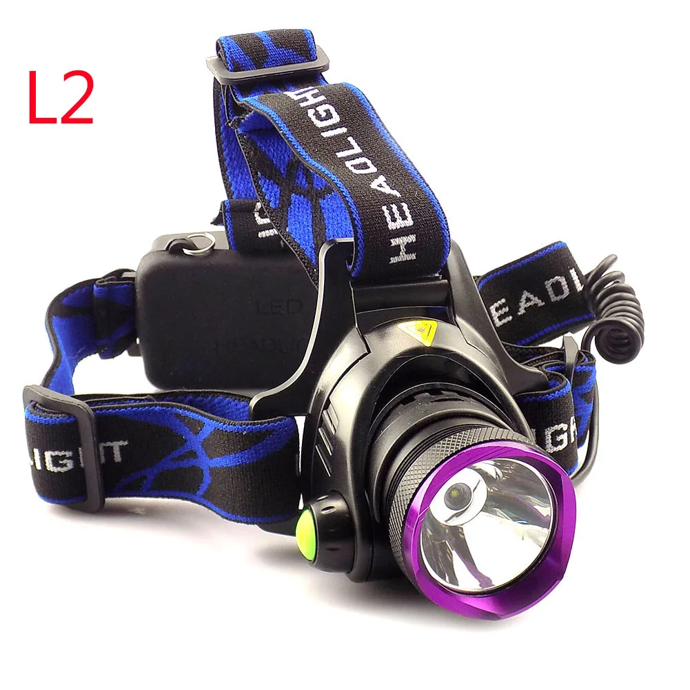 L2 LED headlamp Head Light torch lamp lampe frontale LED Headlight 3 ...