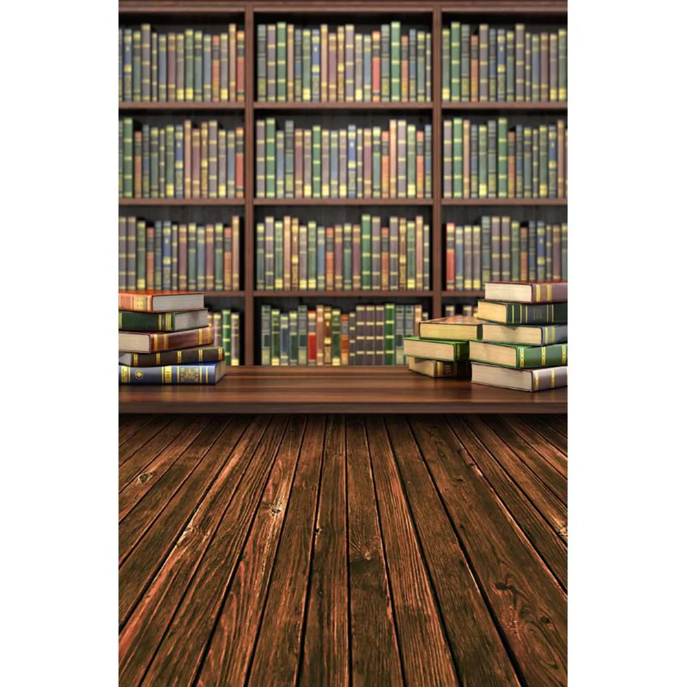 Graduation Bookshelf Background