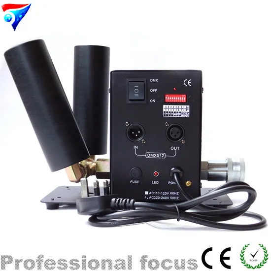 High quality Double Pipe CO2 Machine Stage Light Fog Effect Two Tube ...