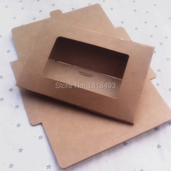 Free Shipping Blank 350gsm Kraft Paper Postcard Envelope15.5x10.2x0.3cm ...