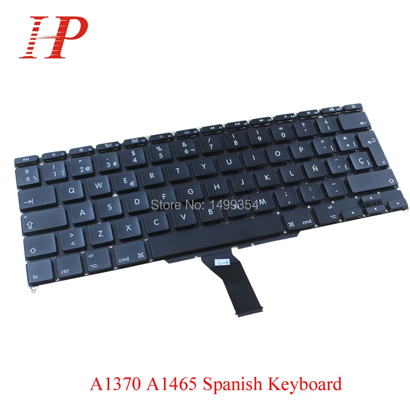 5PCS New A1370 A1465 Spain Spanish Keyboard For Apple Macbook Air 11 ...