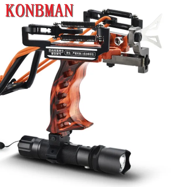 New Multifunction Slingshot Shooter with Arrow Rest Powful Hunting ...