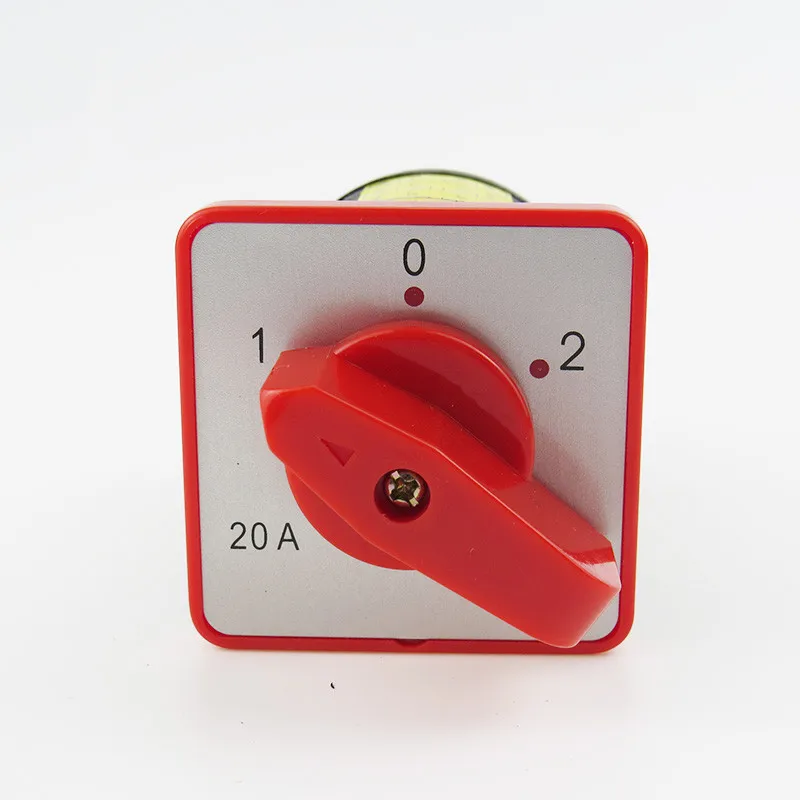 1PCS-Universal-Changeover-Switch-3-Positions-1-0-2-20A-4kW-12-Screw ...