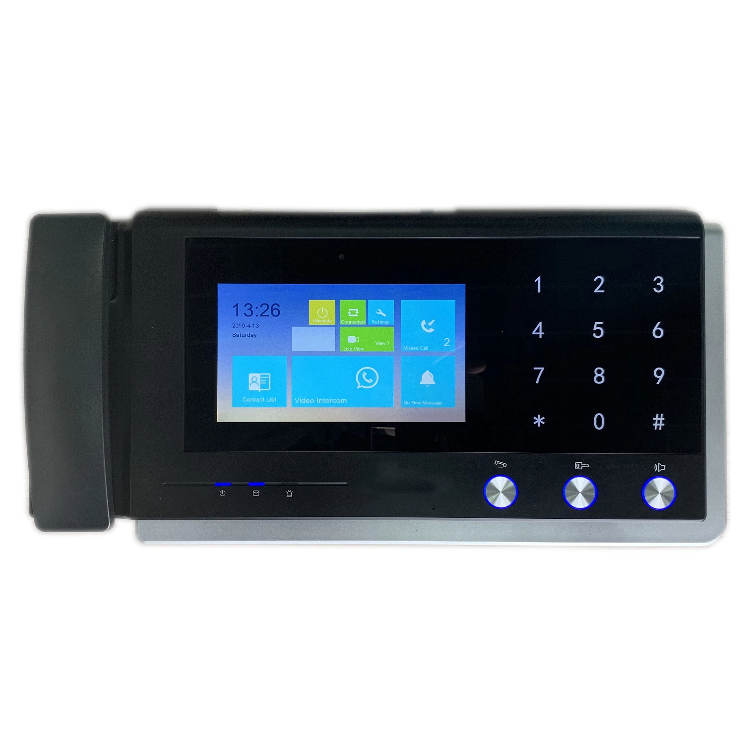 Hik With Logo Video Intercom Master Station Ds-km8301 Indoor Monitor ...