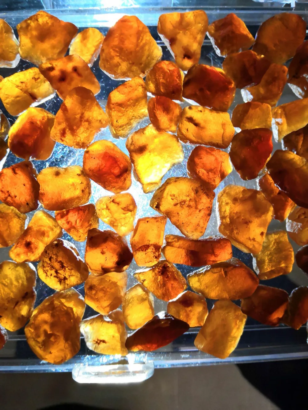 Piedras-preciosas-transparentes-naturales-en-bruto-granate-mandar-n ...