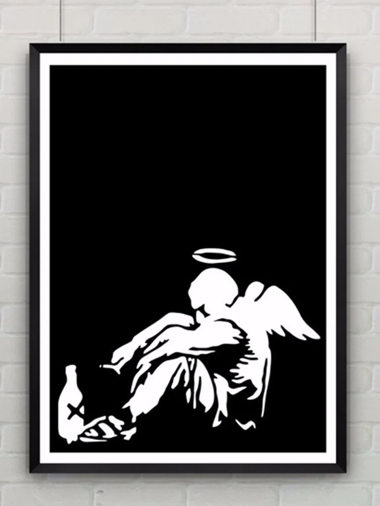 Banksy Fallen Angel