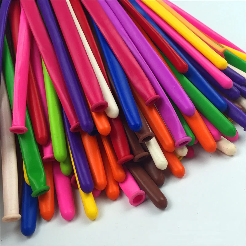 40pcs 16cm 22cm 25cm 28cm Latex Long Balloons Magic Air Ballooon Ballon ...