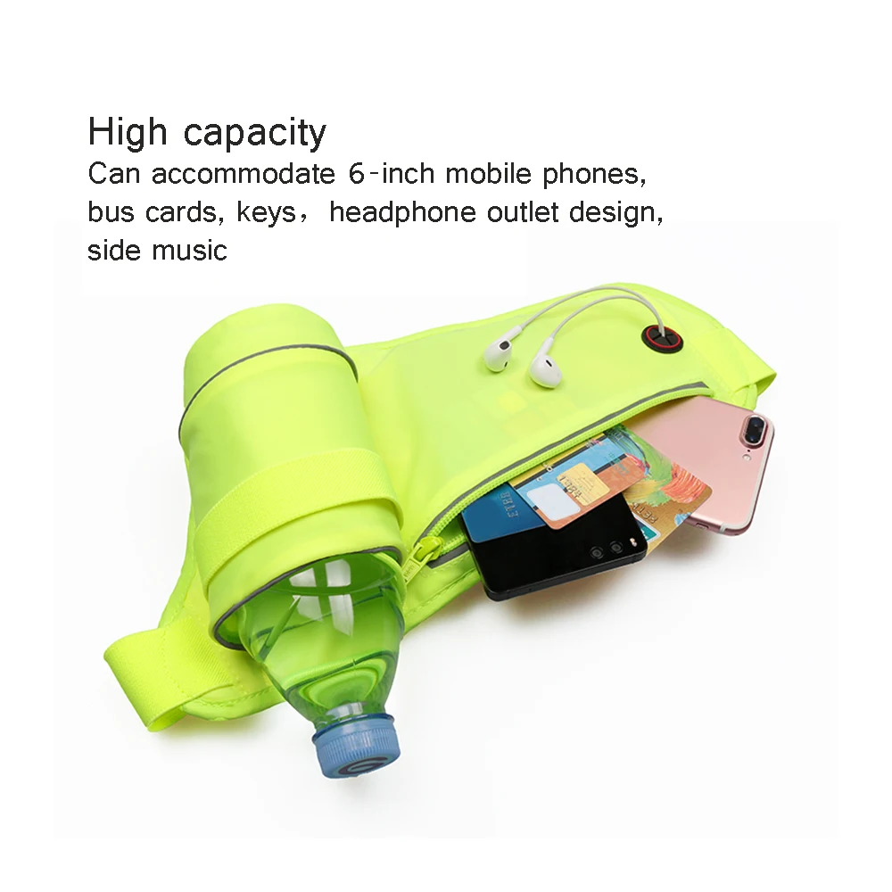 6 inch Lycra Kettle Pockets Outdoor Sports Bag Fitness Running Pockets ...